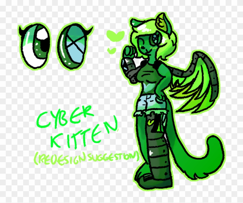 Cyber Redesign [suggestion] By Doodlesanddingbats - Cartoon - Free ...